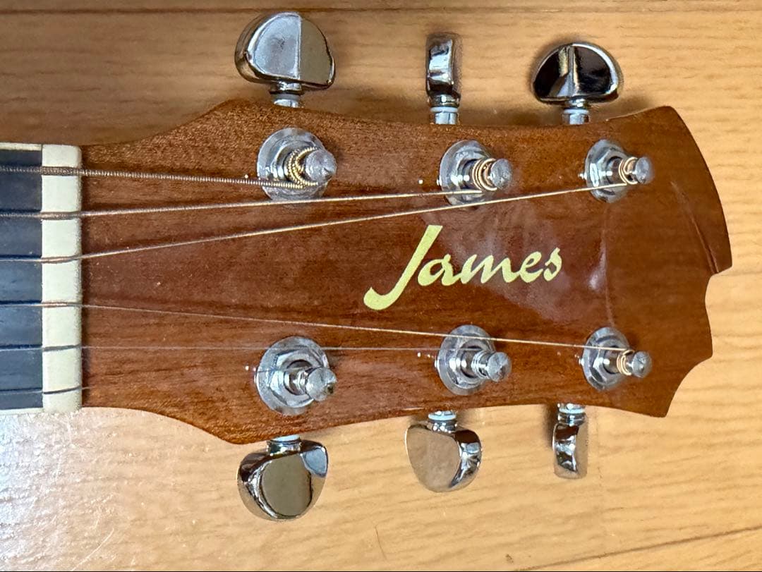 James JD400 アコースティックギター　ケース　クリップチューナー付き