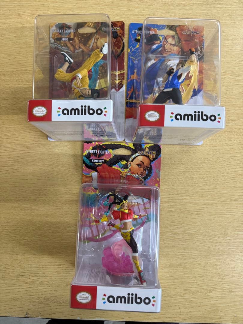 amiibo ストリートファイター6 セット 新品 カプコン