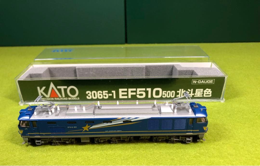 【中古・美品】KATO 3065-1 EF510-500 北斗星色