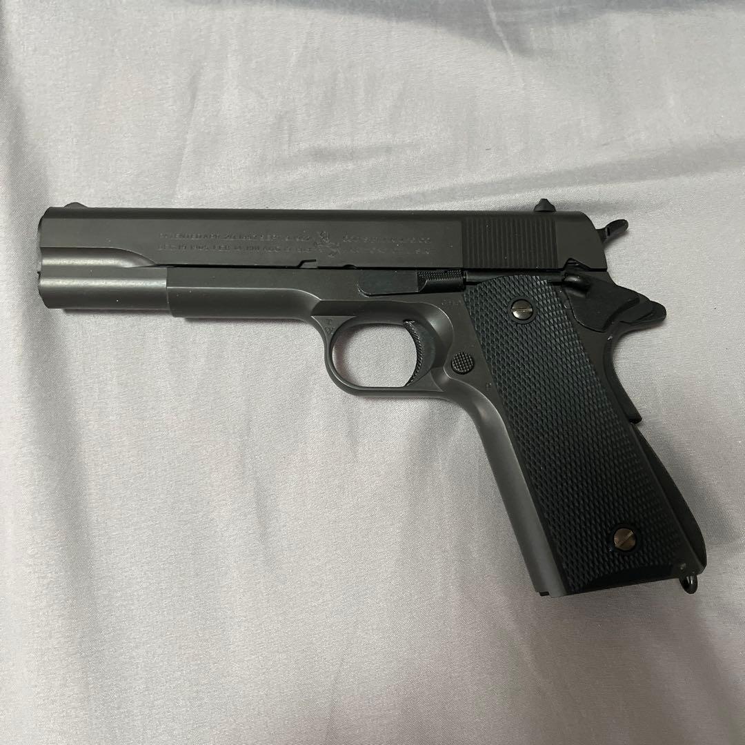 美品 東京マルイM1911A1 ガスガン カスタムグリップ付き