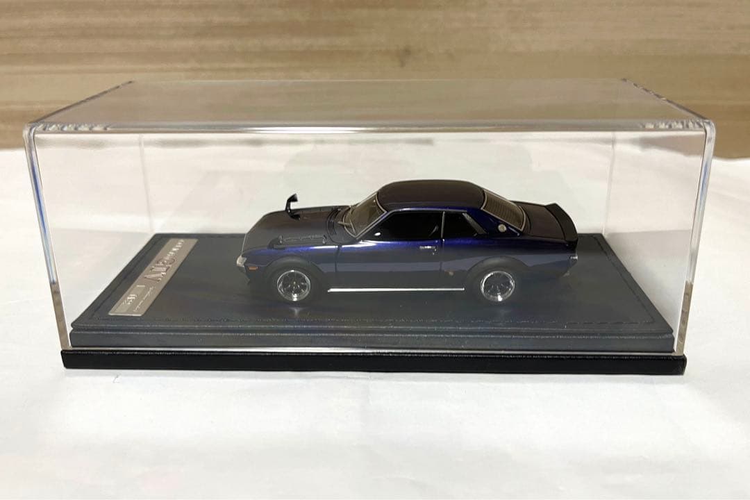 イグニッションモデル　1/43 トヨタ　セリカ　1600GTV パープル