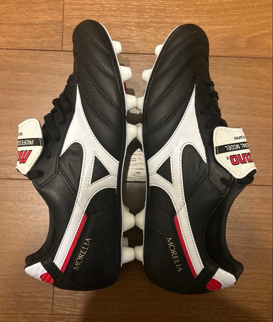 【新品未使用】MIZUNO MORELIA Ⅱ JAPAN ミズノモレリア 黒②