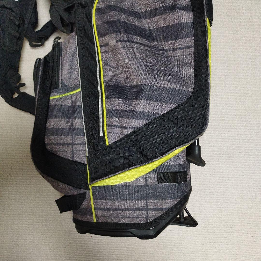 ※希少※　OGIO 8分割スタンド付きゴルフバッグ グレー/イエロー