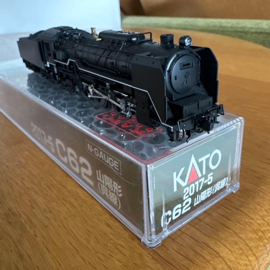 【新同】KATO 2017-5 C62 山陽形呉線安芸HM付 付属品未開封 11