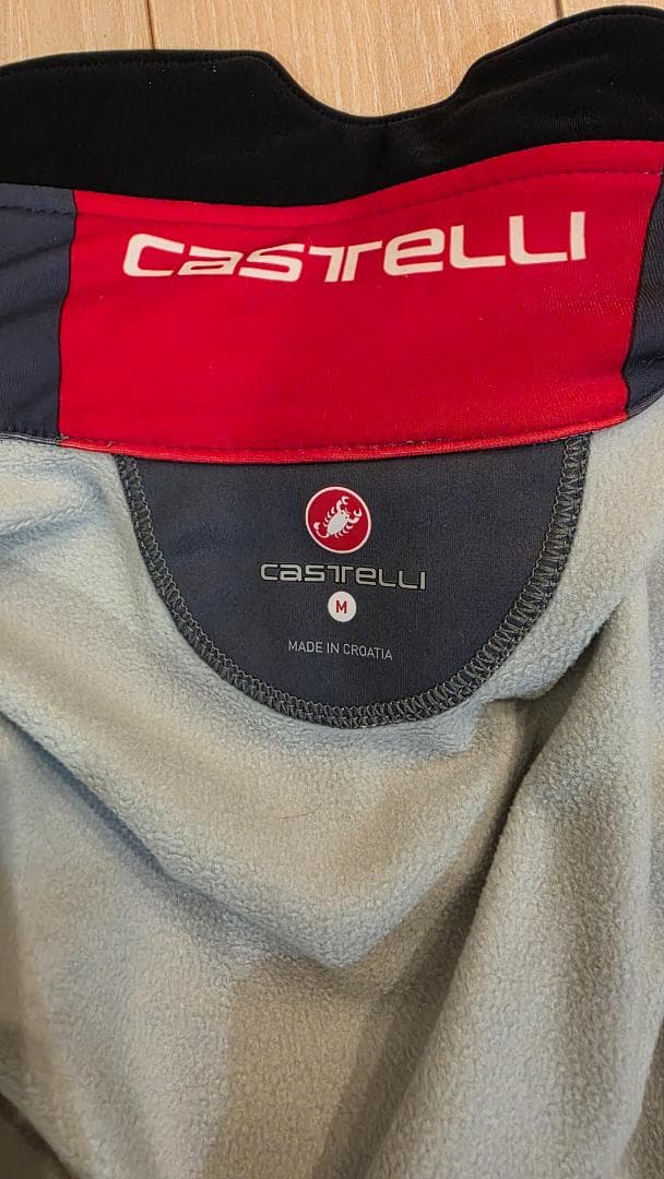 カステリ Castelli フリー3ジャケット サイズM 防風 冬用
