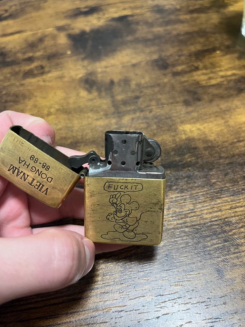 【ZIPPO】ベトナムジッポ ミッキーマウス