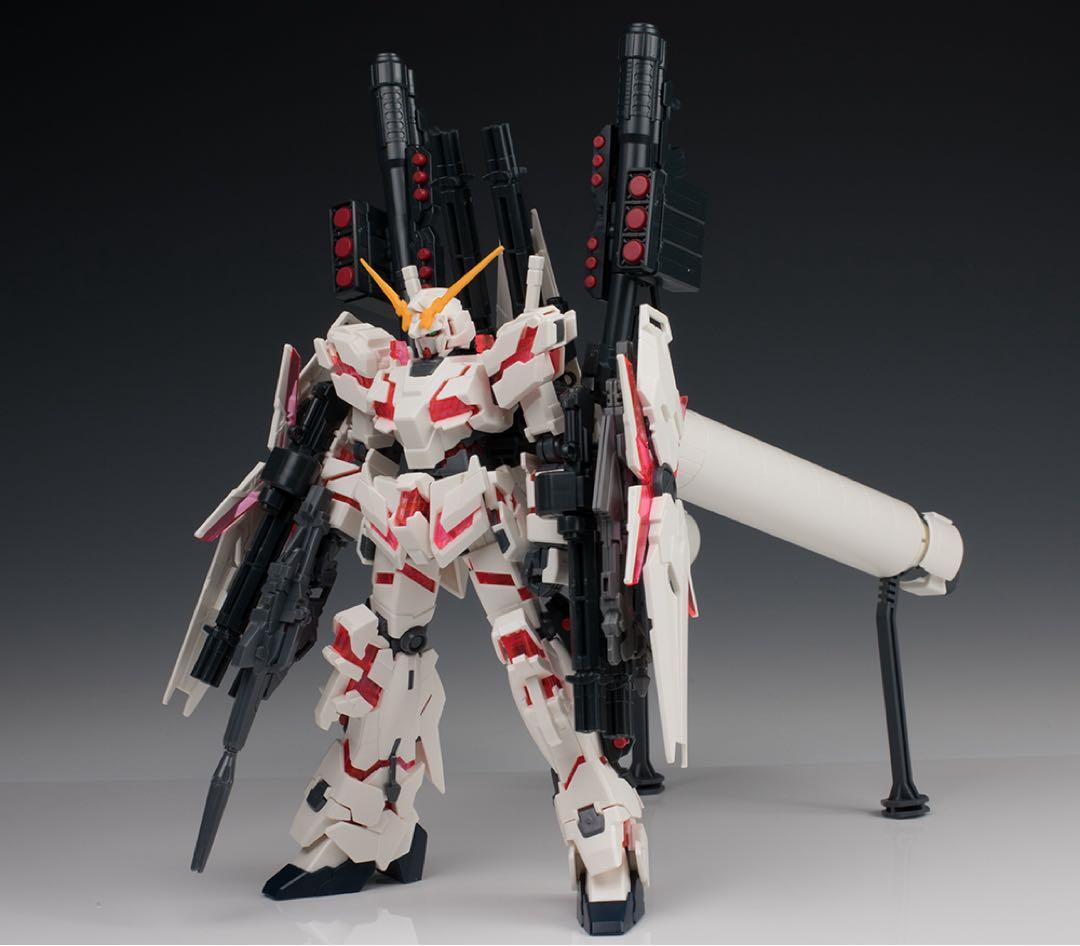【塗装済み完成品】HGフルアーマーユニコーンガンダム(パール+蛍光塗装)