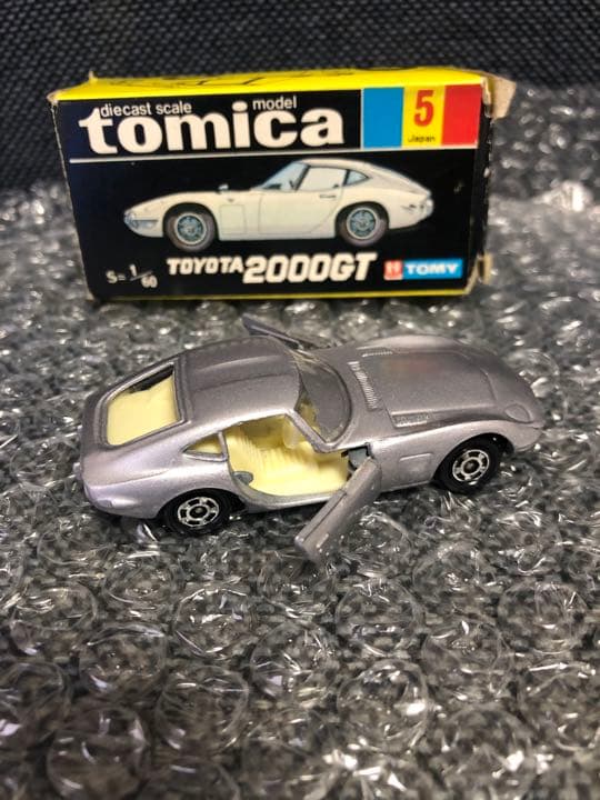 【日本製】トミカ黒箱トヨタ 2000GT No.5  当時物 美品