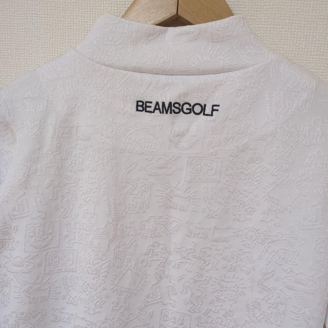 ★新品★BEAMS GOLF×Keith Haring　総柄　モックネック　L