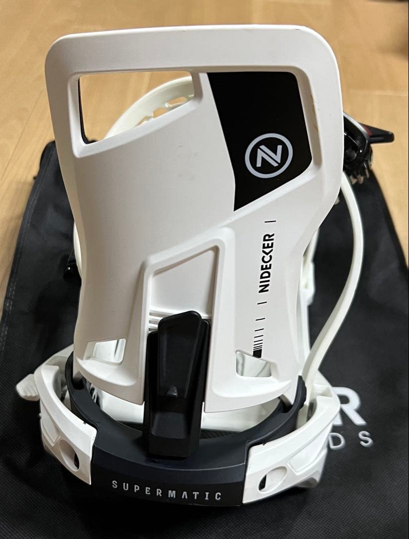 NIDECKER SUPERMATIC BINDINGS Lサイズ 白 箱あり