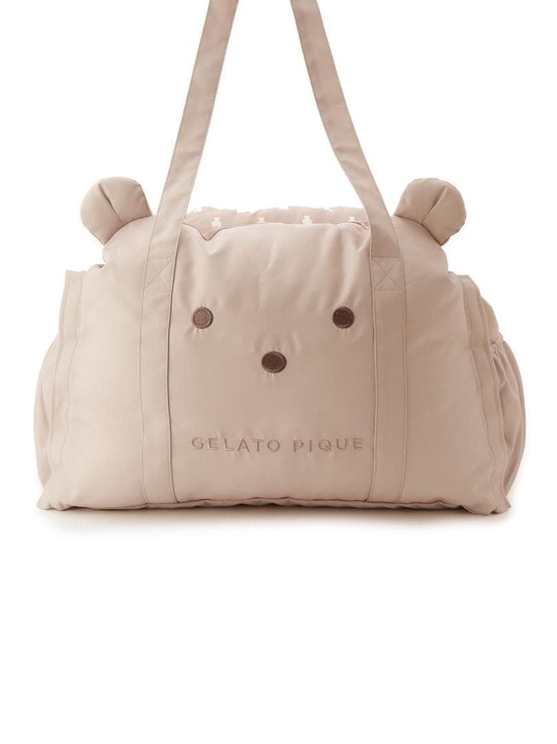 ハ*ム様 【新品】gelato pique ベアモチーフドライブベッド BEG