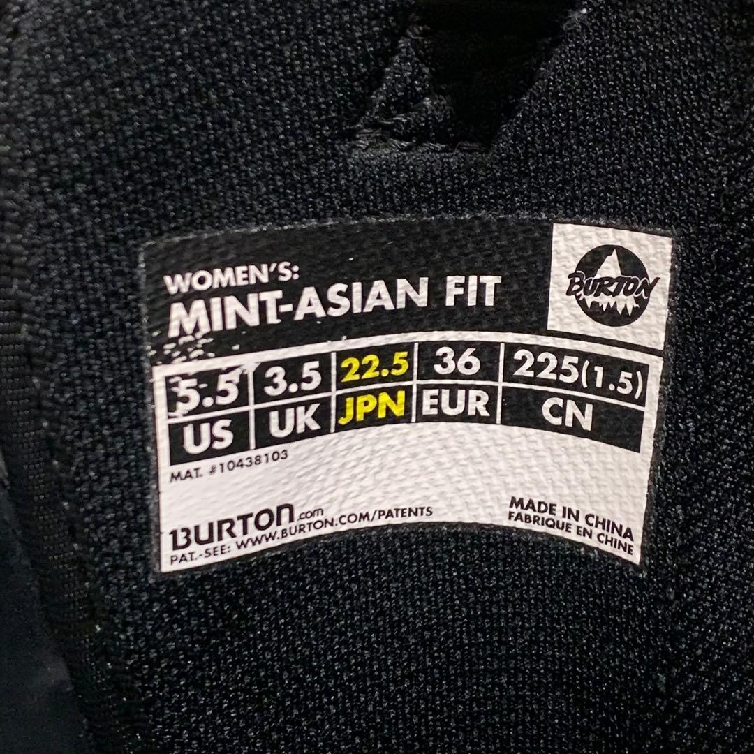スノーボード BURTON MINT-ASIAN FIT 22.5
