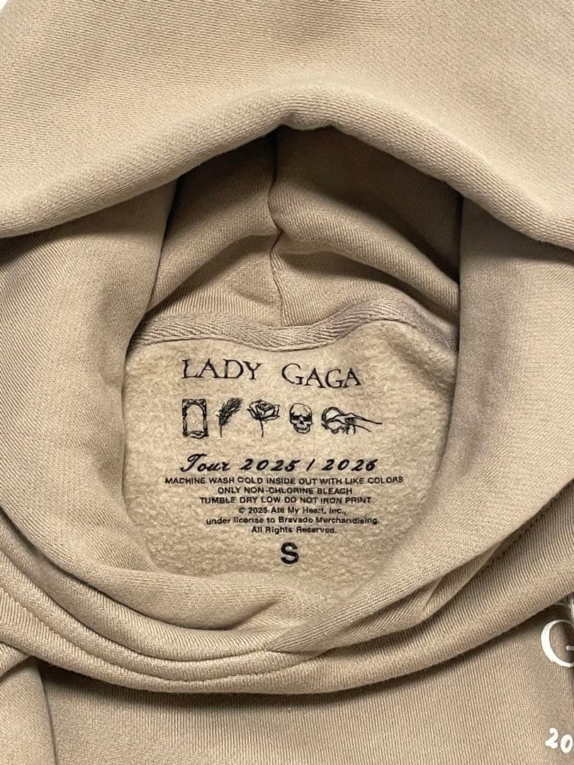 【未使用】Sサイズ　Lady Gaga OPERA HAUS HOODIE