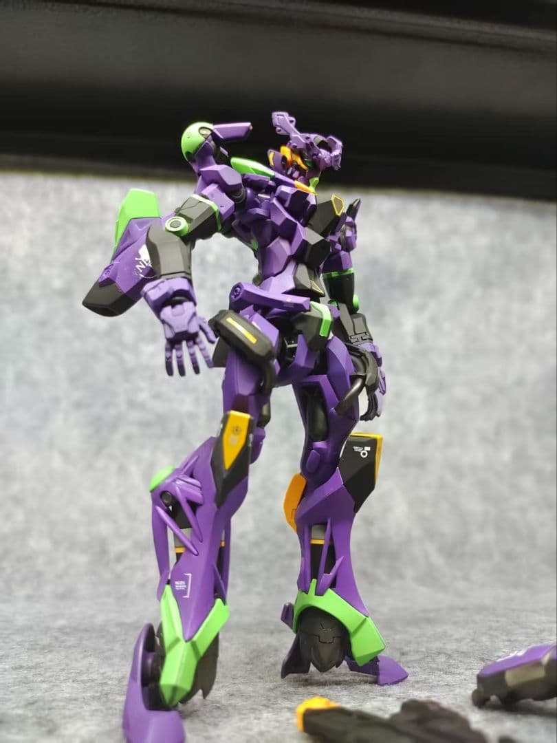 HG GQuuuuuuX ジークアクス 全塗装完成品 エヴァンゲリオンカラー