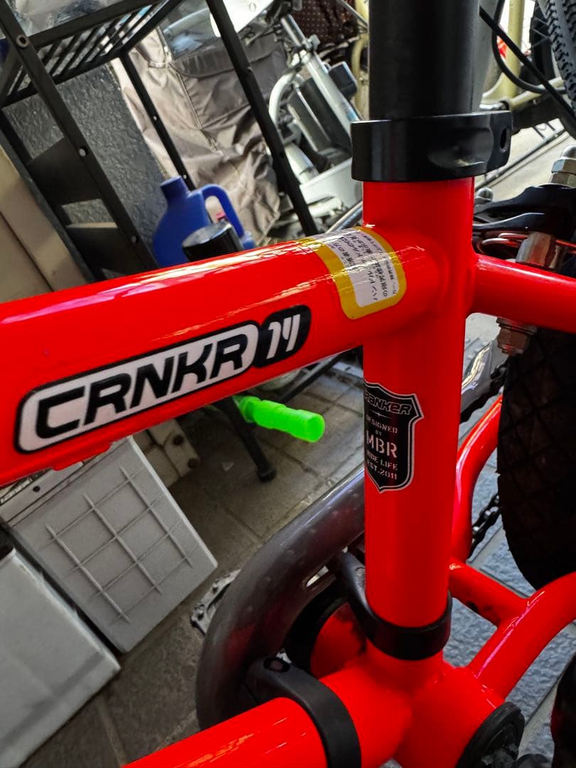 CRANKER （クランカー） 14インチ 赤 子供用 自転車 キッズバイク