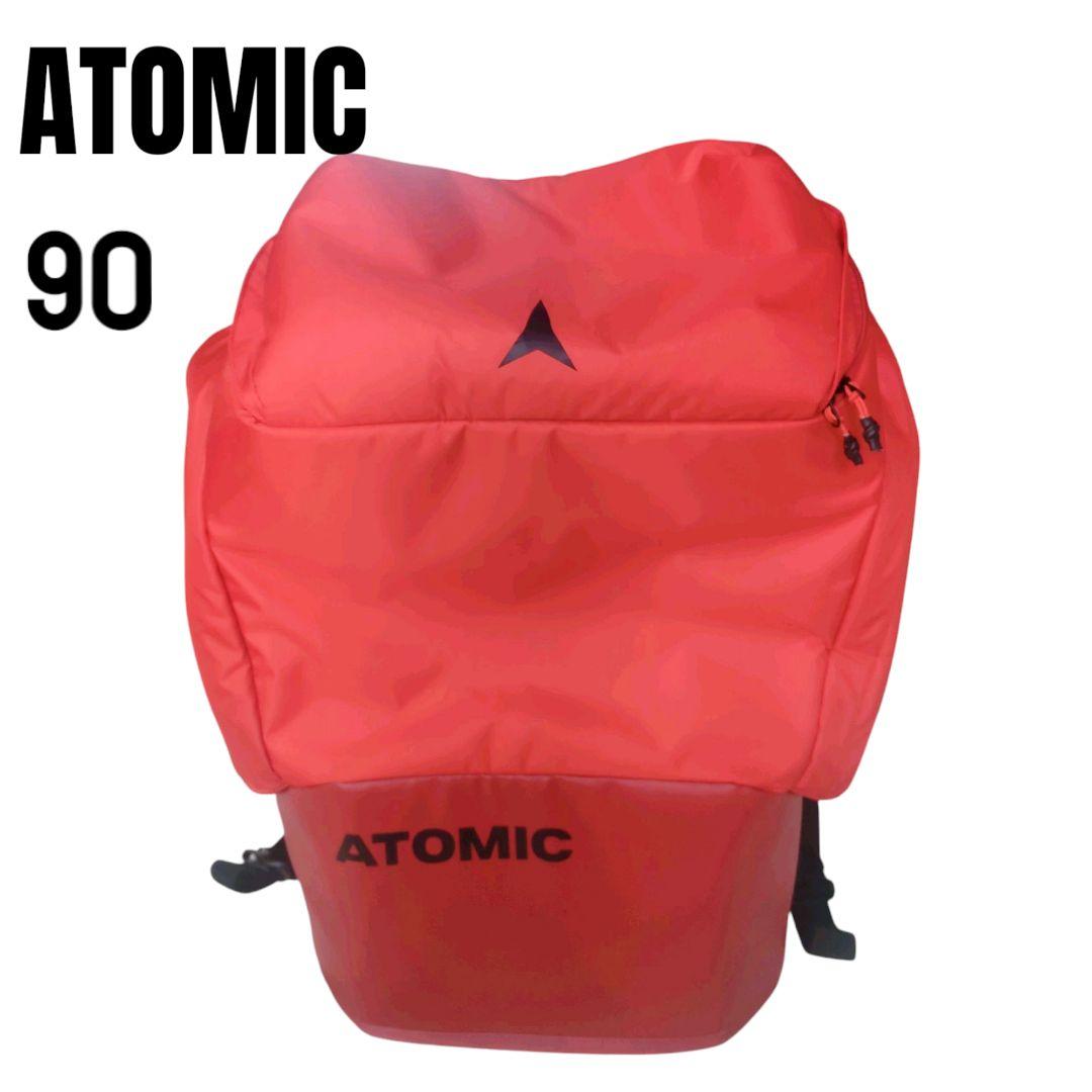 【最終値引き】 ATOMIC 90 スキー用バックパック 赤 レッドスター