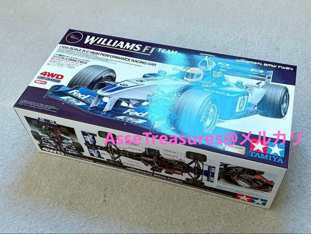 限定品 タミヤ RC F201 チューンドシャーシーキット ウィリアムズFW24