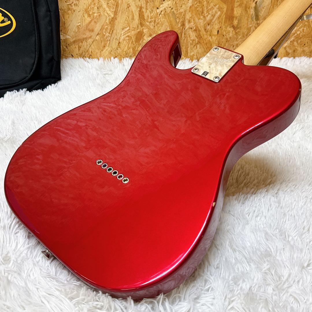 Squier by Fender テレキャスター シンライン レッド フェンダー
