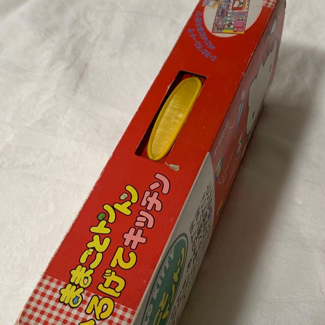 【1989年製　サンリオ旧ロゴ】ハローキティ　ままごとトントン　ひろげてキッチン