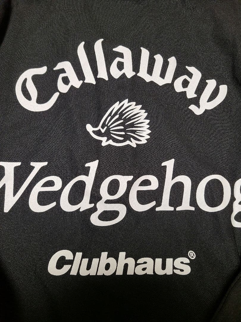 【コラボ新品未使用】Clubhaus × Callaway　黒ポロシャツ