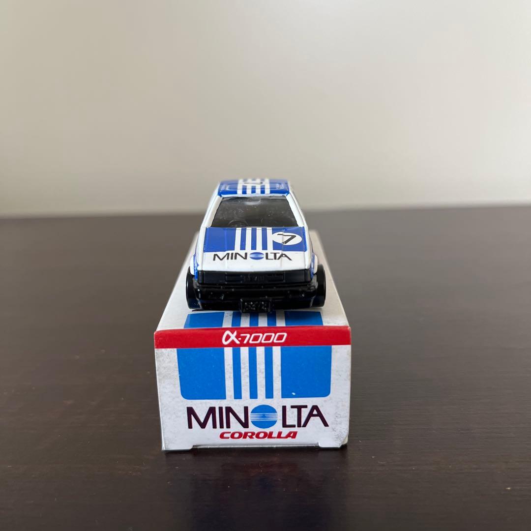 トミカ トヨタ カローラレビン MINOLTA COROLLA アイアイアド特注