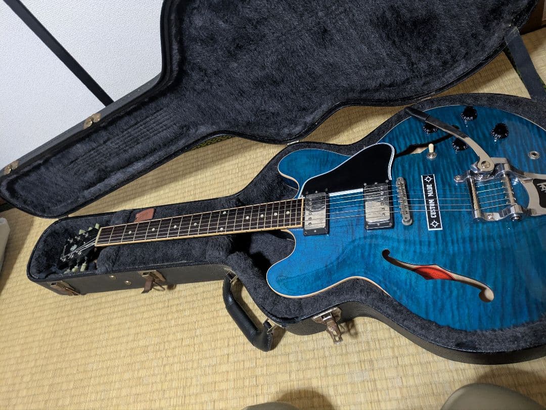 ギター Gibson Custom Shop ES-335 Trans Blue