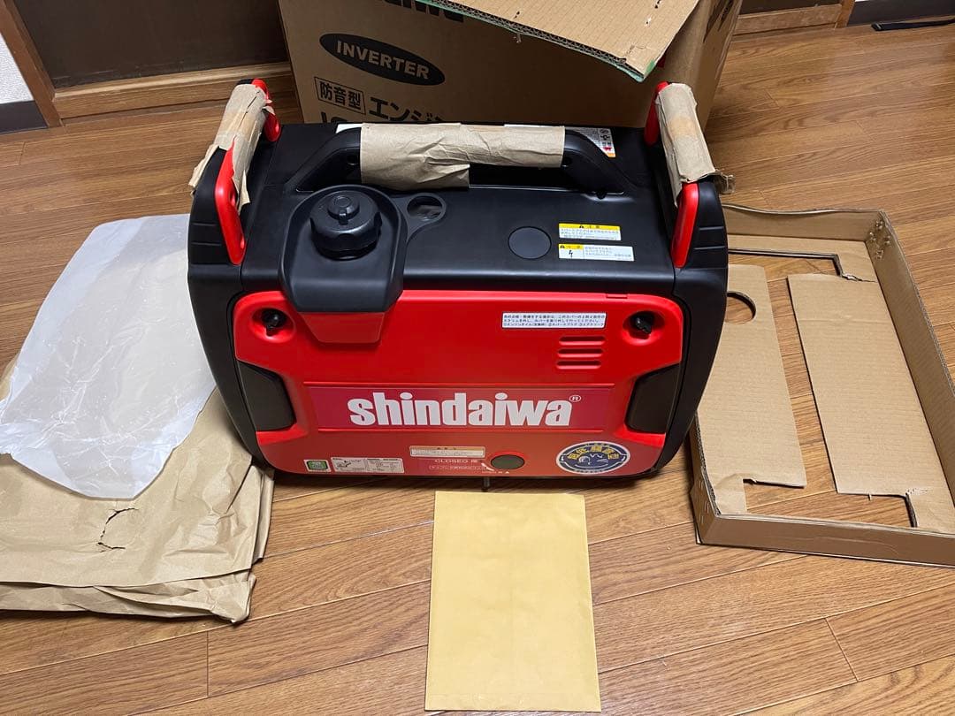 shindaiwa EG1800M インバーター発電機 800W