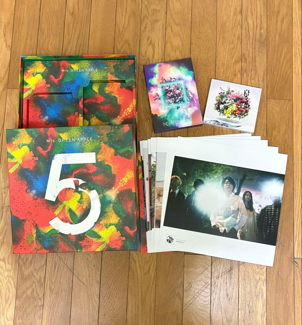 【完全生産限定版】Mrs. GREEN APPLE 『5』コンプリートBOX