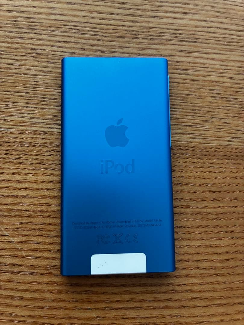 Apple iPod nano第7世代 ブルー 本体のみ　美品