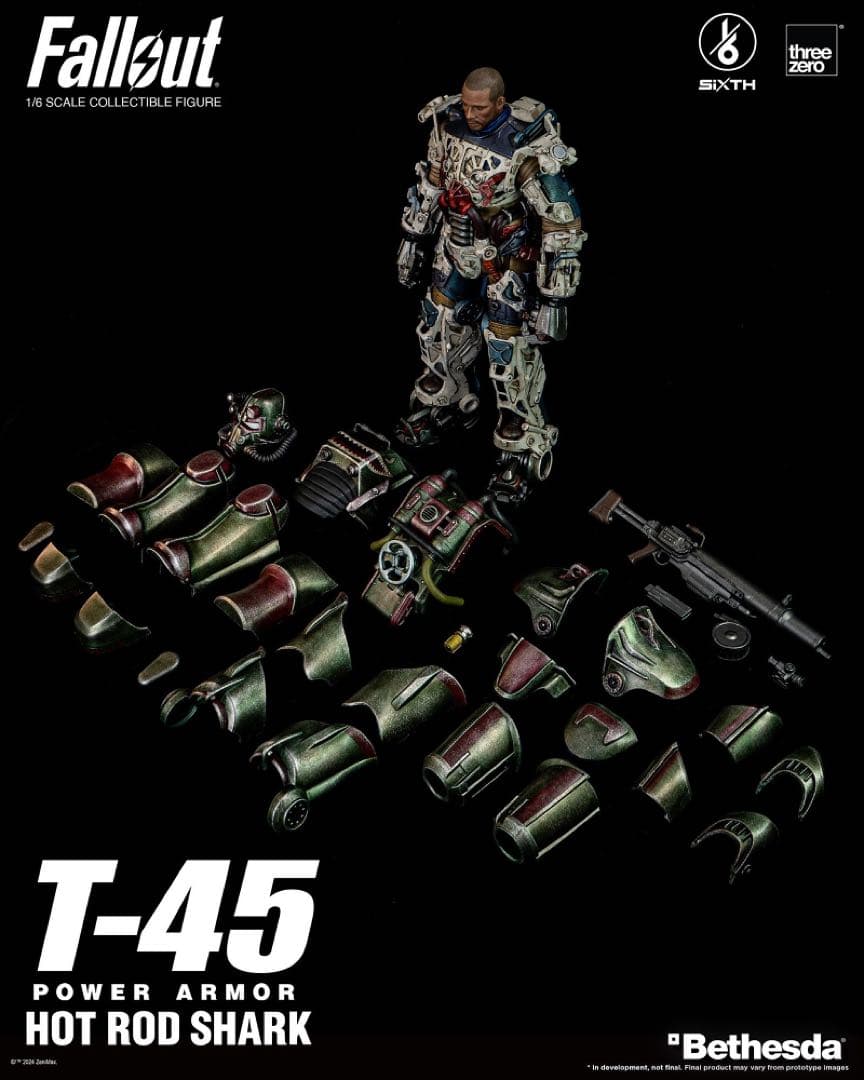 ⚫︎フォールアウト1/6T-45ホットロードシャークパワーアーマー⚫︎