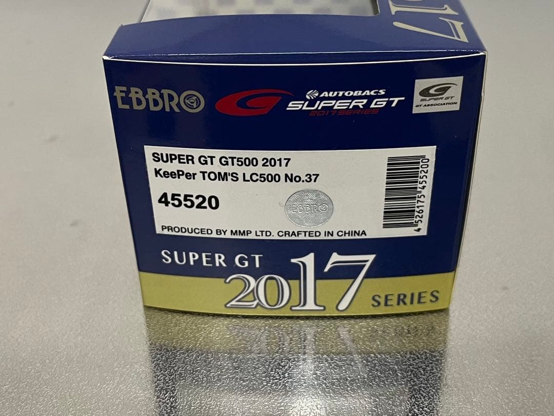 エブロ SUPER GT 2017 KeePer TOM'S LC500 美品