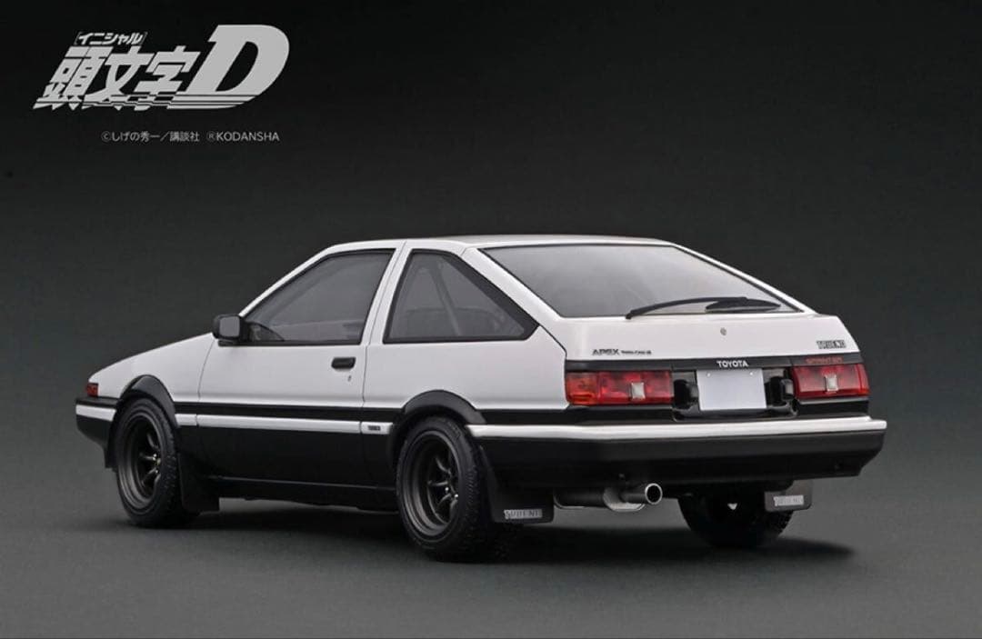 【限定180台】IG2867 1/18 Toyota AE86 頭文字D トレノ