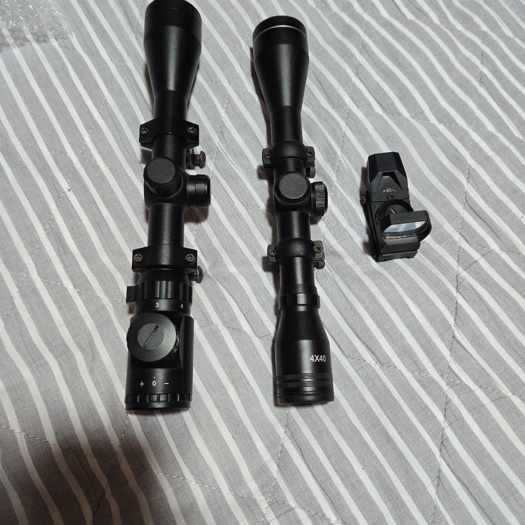Bushnell 3-9X40EG スコープとレッドドットサイトセット