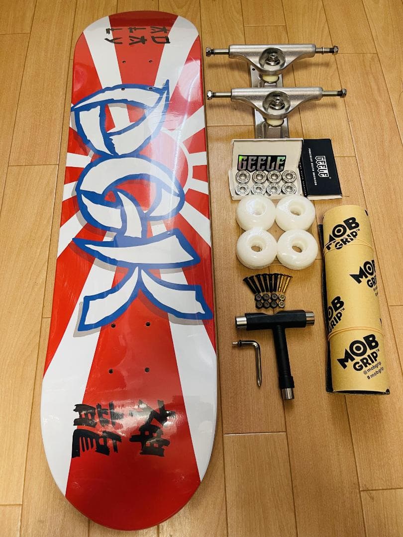 INDYチタン合金製トラック同等品使用　DGKディージーケー　8.0コンプリート