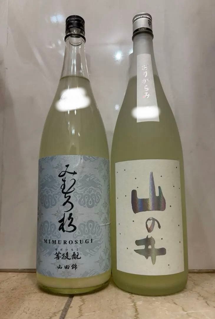 《おりがらみセット》みむろ杉 菩提酛 山田錦・山の井 白 各1,800ml