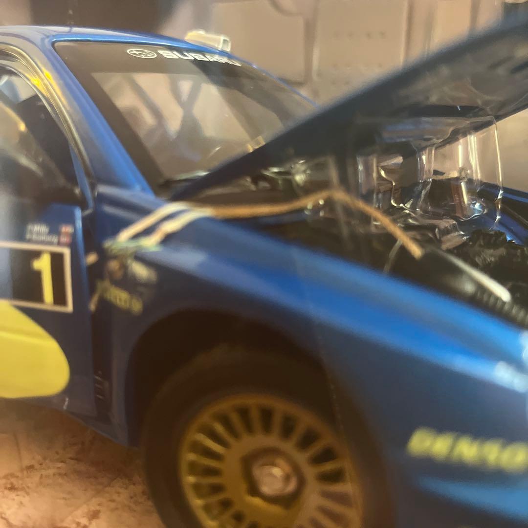 スバル WRC ラリーカー 1:18 ソルベルグ