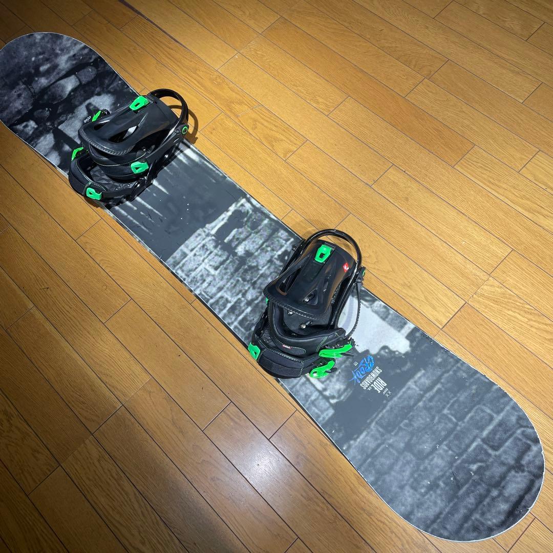 【値下げ】RIDE CROCK155cm 2点セット　グラトリ　初中級向け