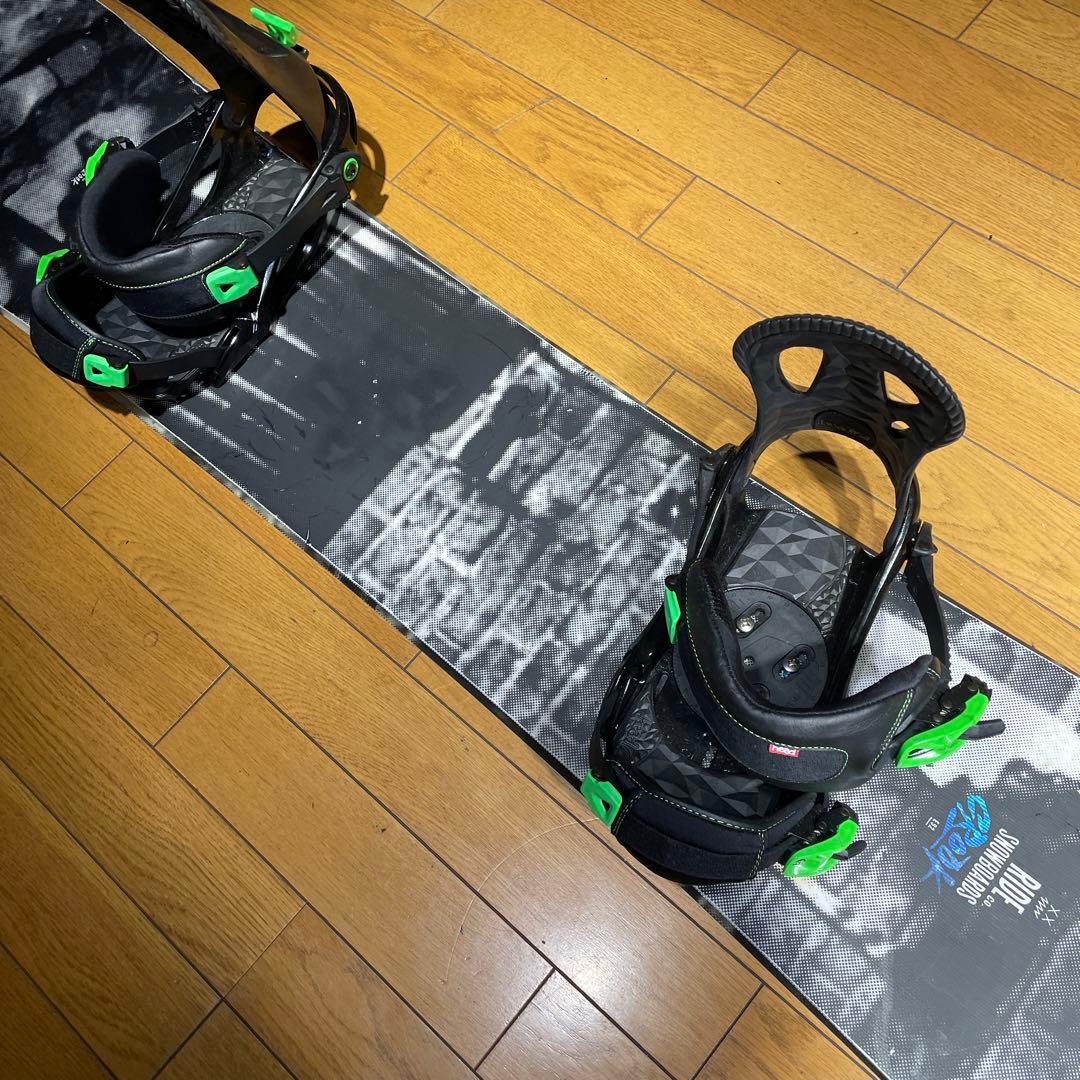 【値下げ】RIDE CROCK155cm 2点セット　グラトリ　初中級向け