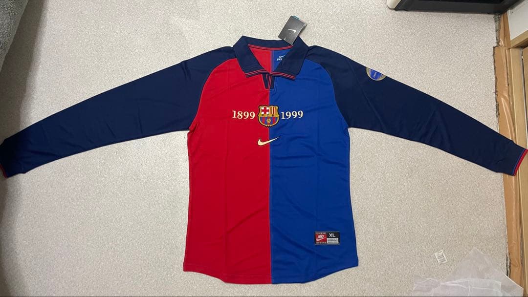 Nike FCバルセロナ 長袖ポロシャツ XLレプリカ