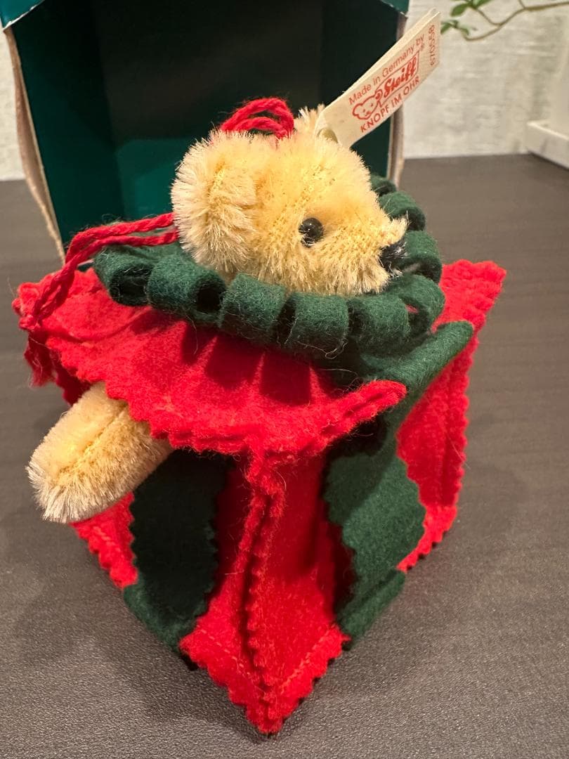 シュタイフ Steiff Christmas Tree Bear 2000