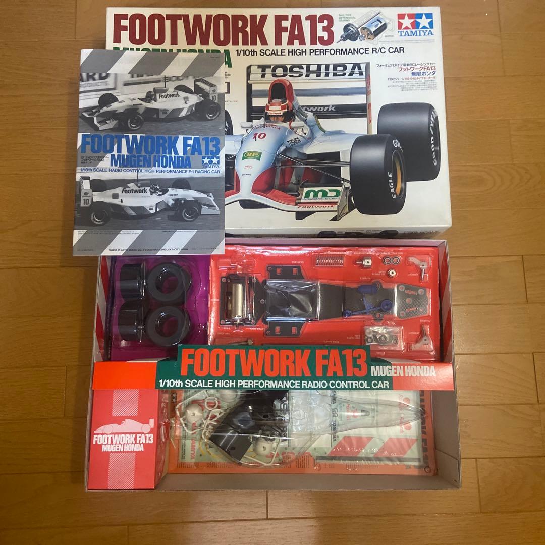 ホビーラジコン TAMIYA FOOTWORK FA13 MUGEN HONDA 1/10