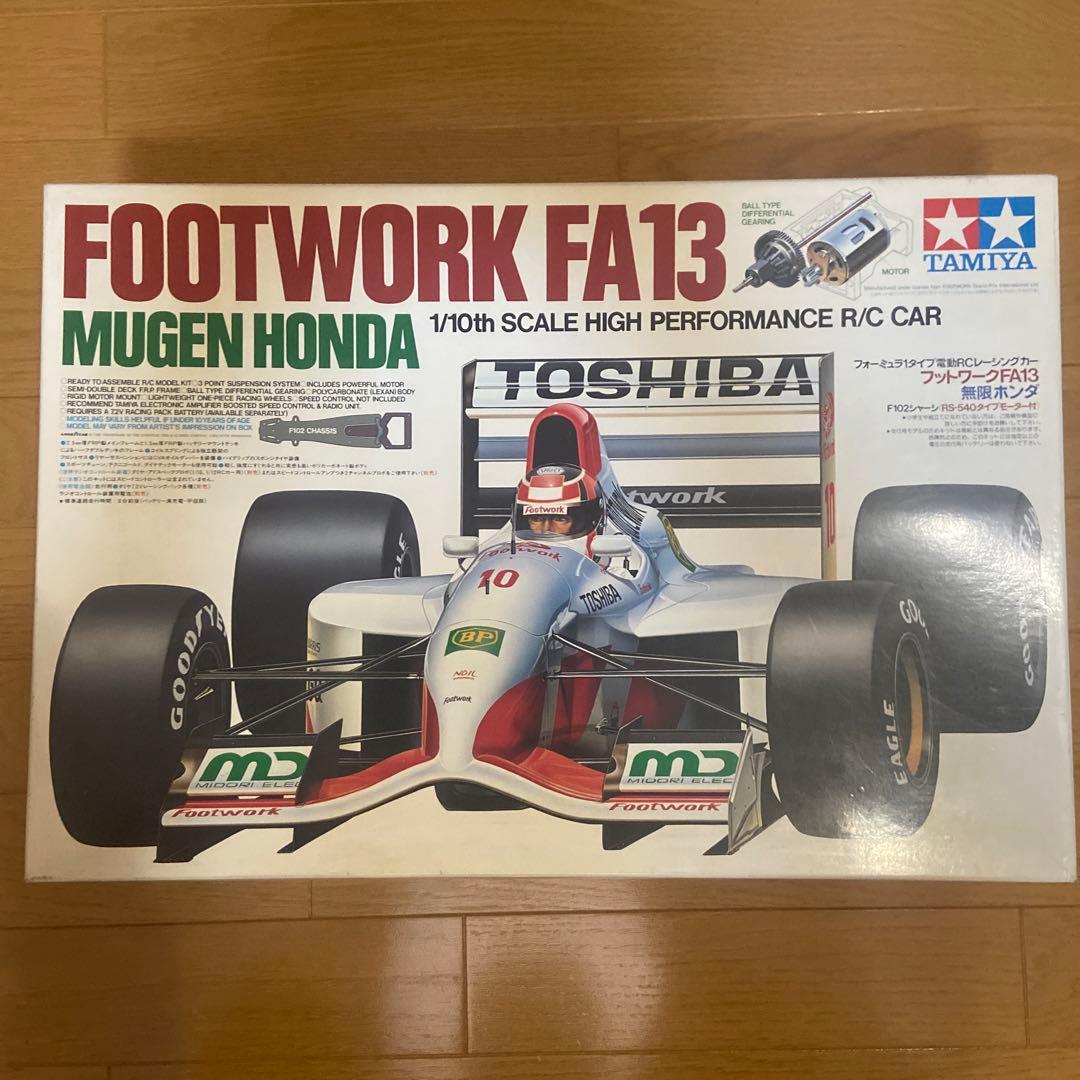 ホビーラジコン TAMIYA FOOTWORK FA13 MUGEN HONDA 1/10
