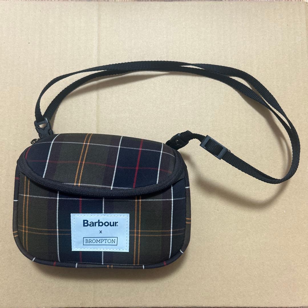 【未使用品】Brompton × Barbour Zip Pouch ポーチ