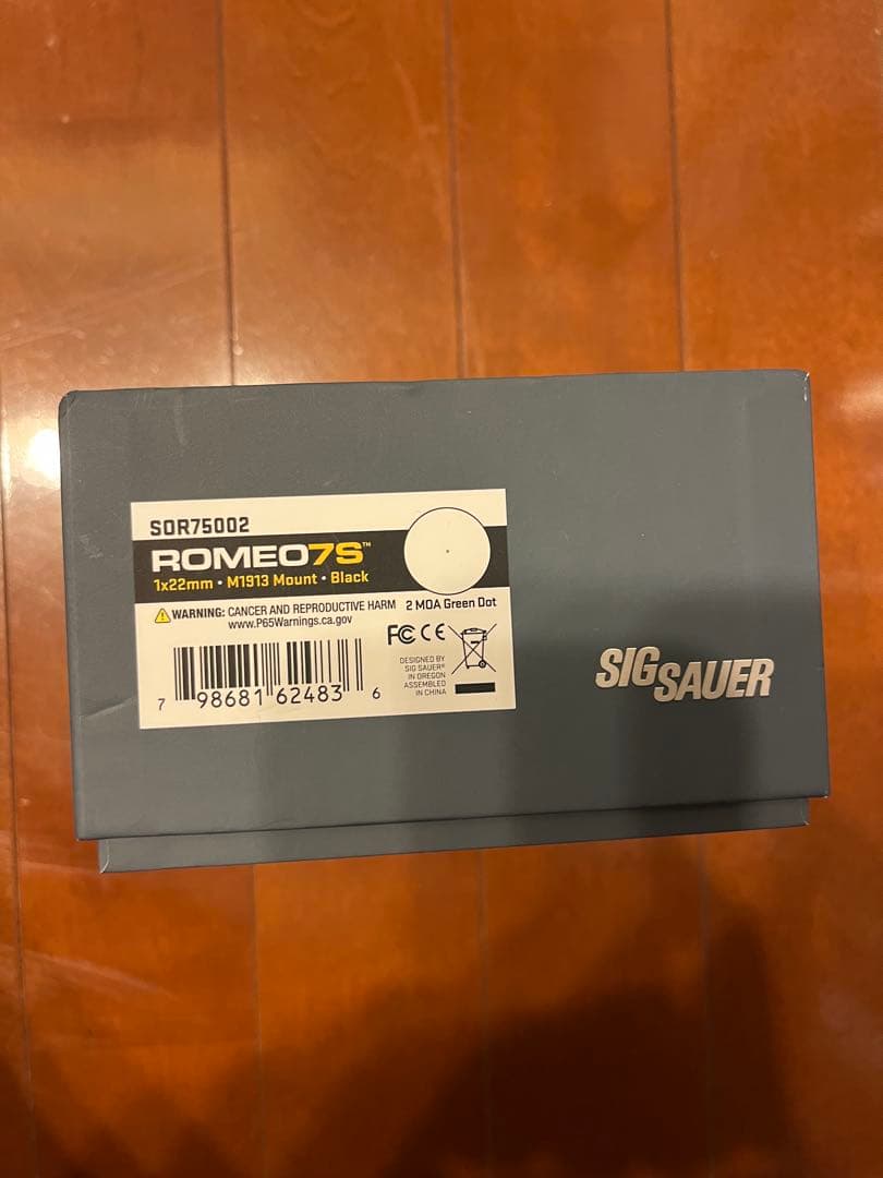 SIG SAUER ROMEOT7S 光学サイト