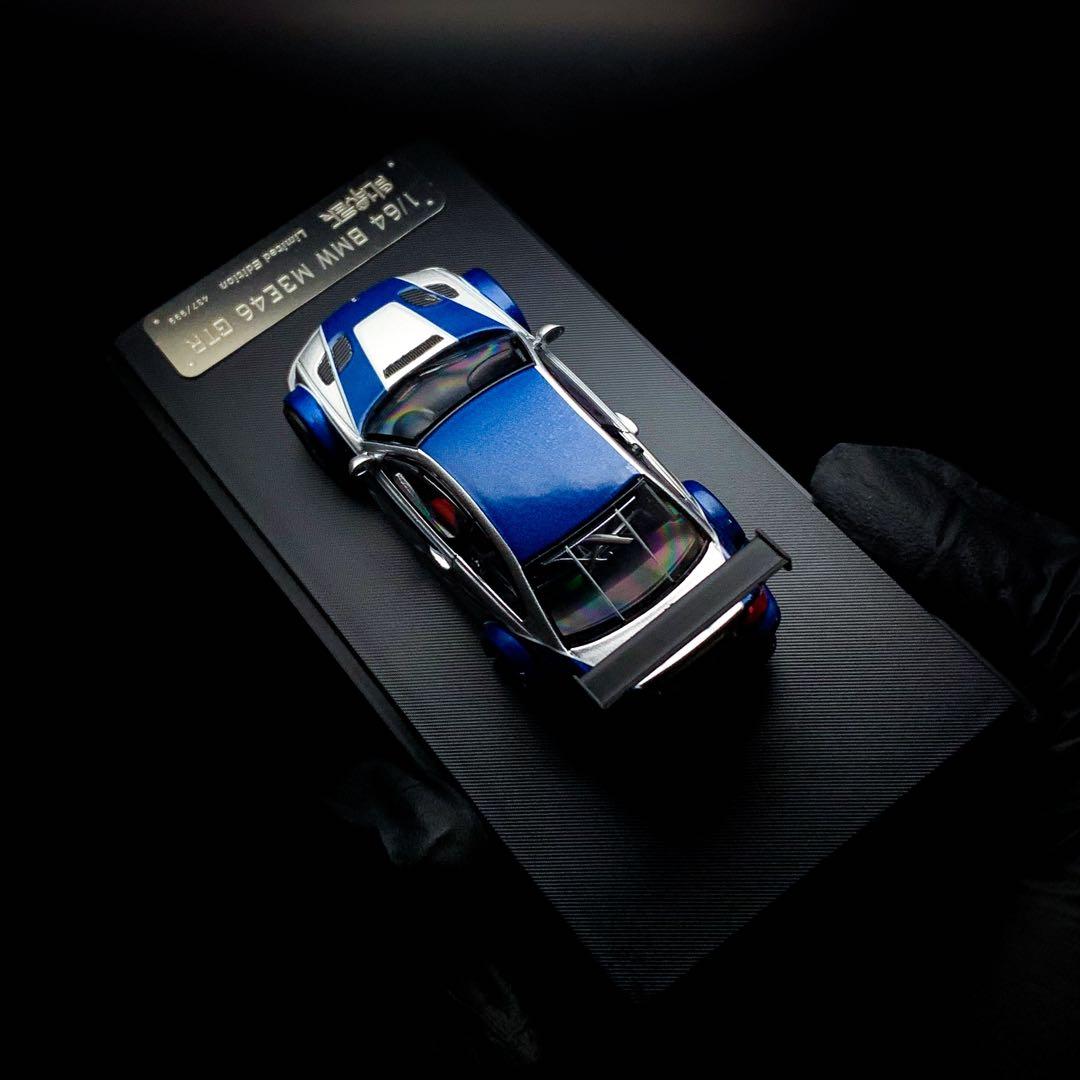 ミニカー 1/64 Ghost Player  M3 E46 GTR