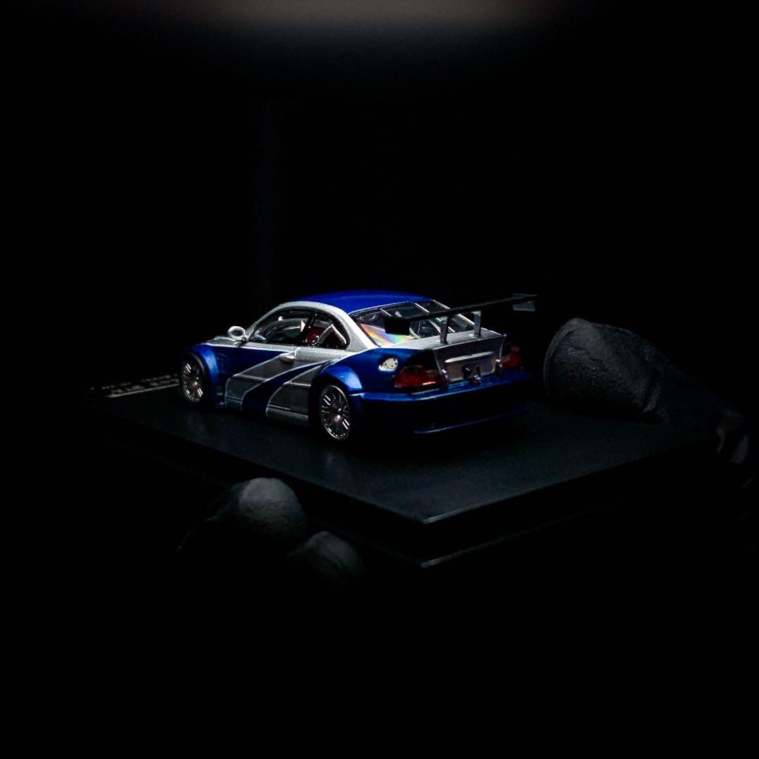 ミニカー 1/64 Ghost Player  M3 E46 GTR