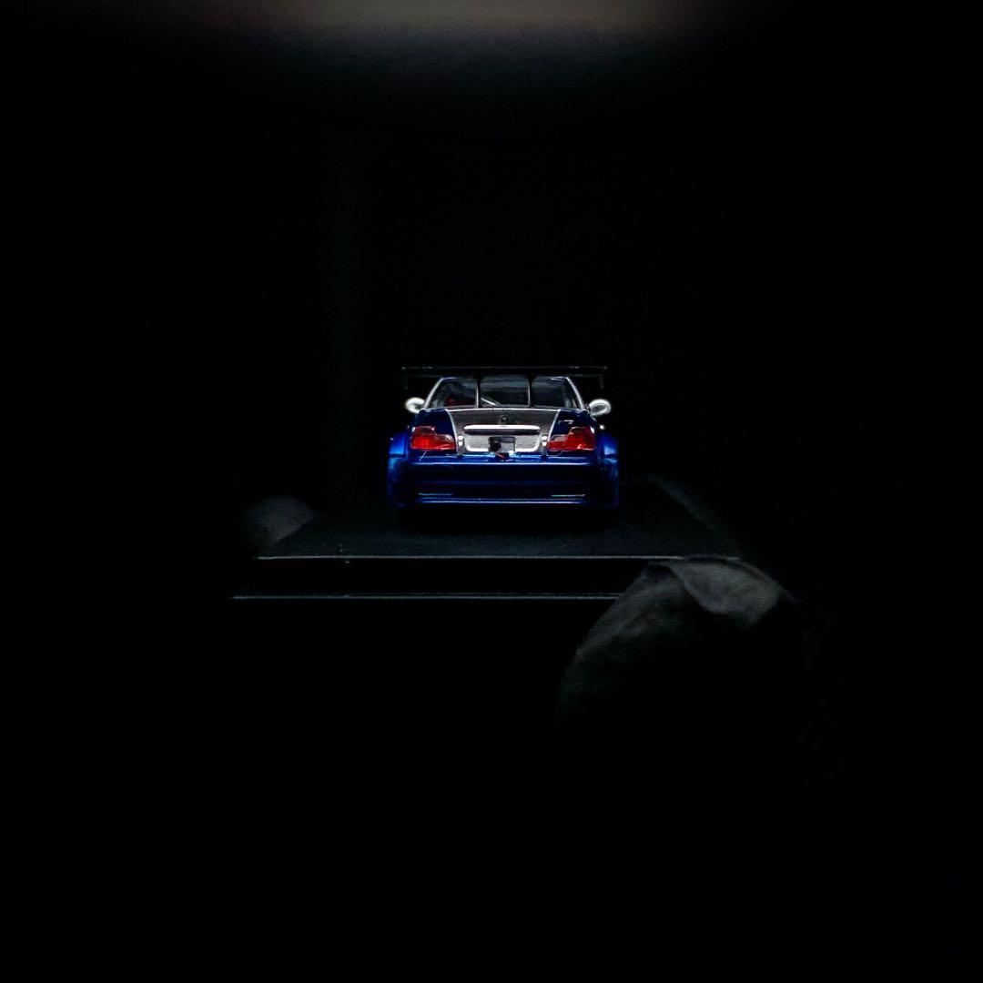 ミニカー 1/64 Ghost Player  M3 E46 GTR