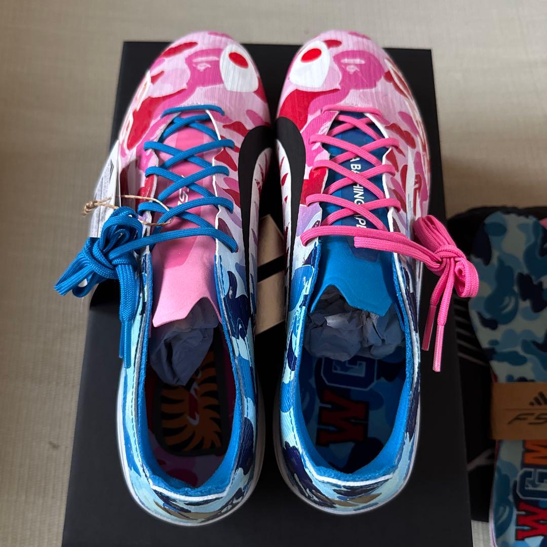 A BATHING APE × adidas F50 Elite FG 26cm