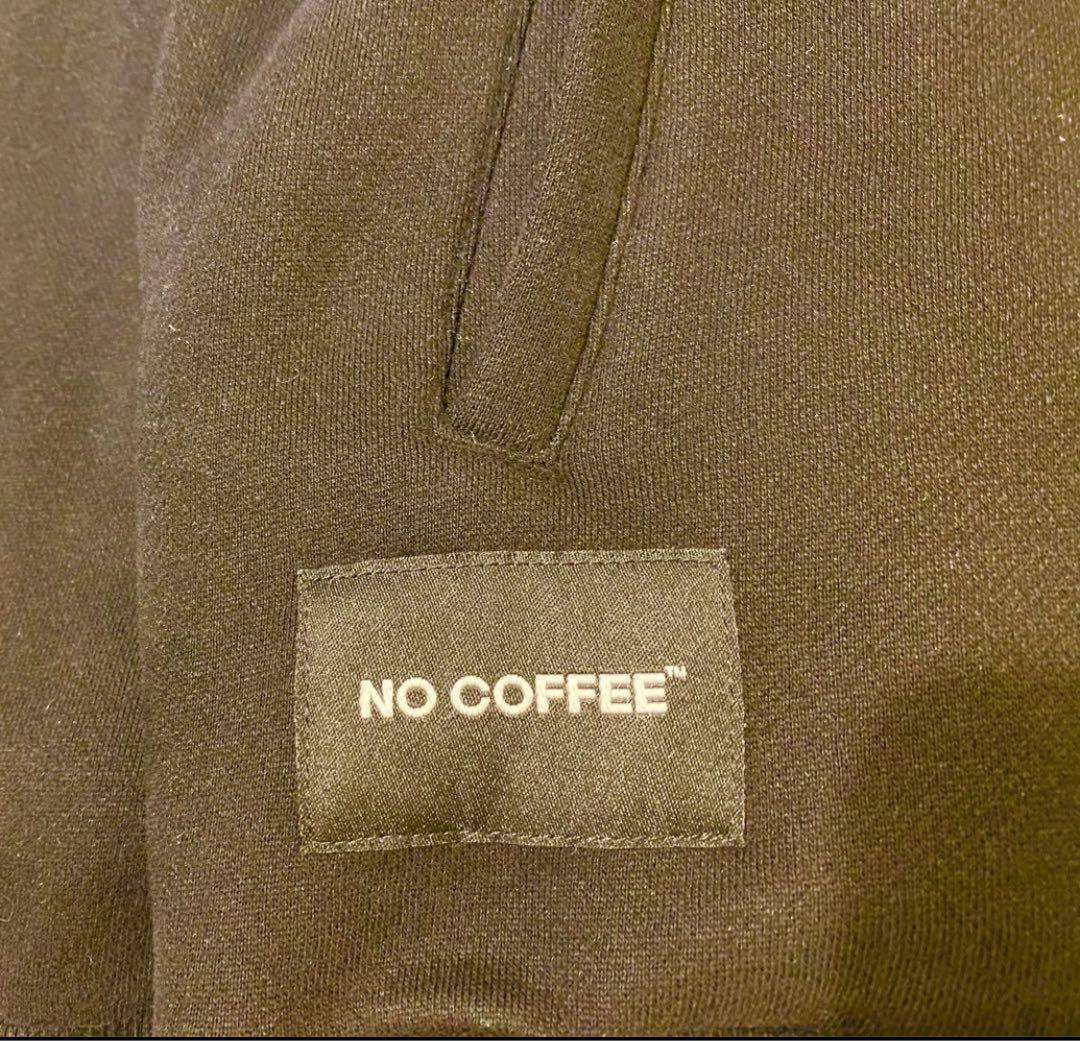 NO COFFEE × CLUBHAUS NO GOLF フーディー　サイズL