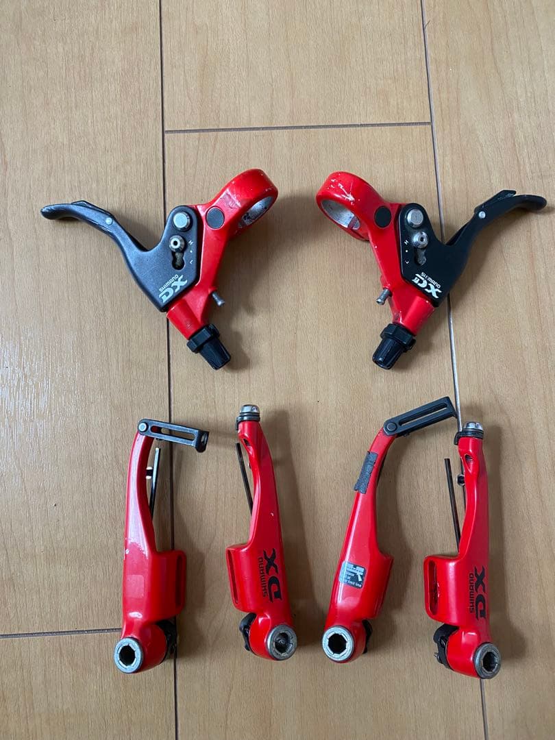 SHIMANO シマノ　DX Vブレーキ、レバーセット